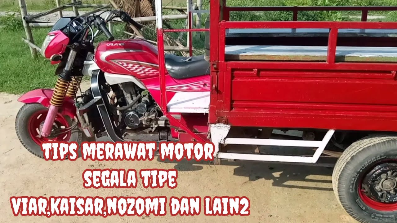 tiga tips merawat motor roda tiga yg perlu km tau biar awet semua jenis ...