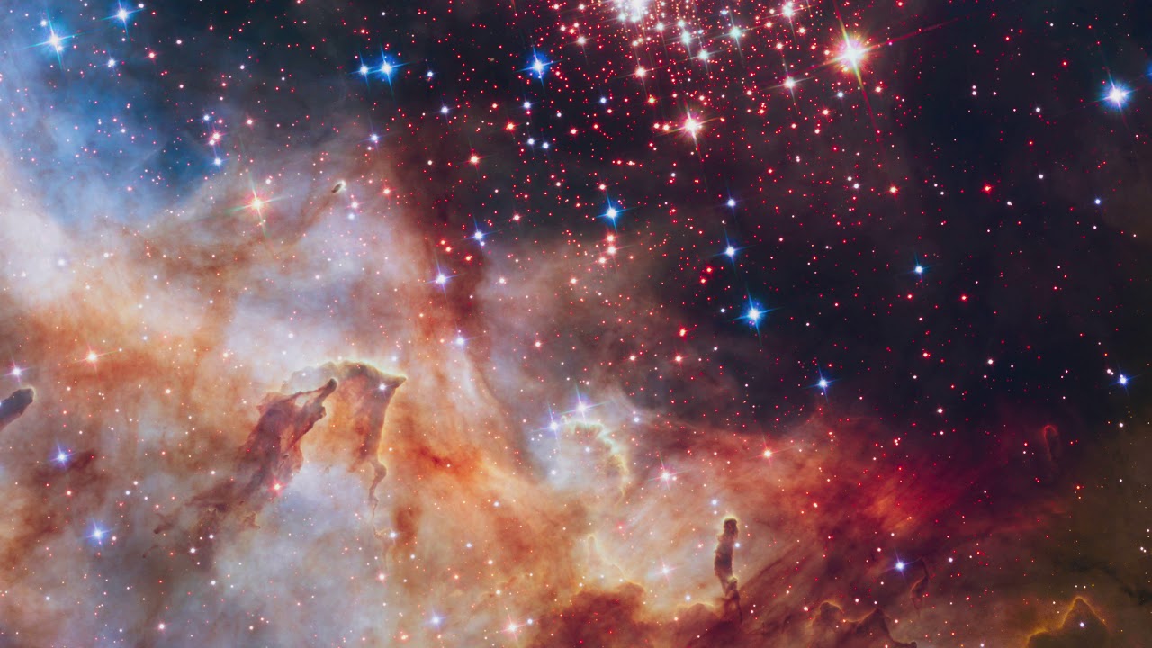 Pan Across Westerlund 2 - YouTube