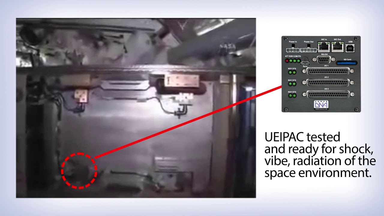 Using a UEI Cube in Space - YouTube