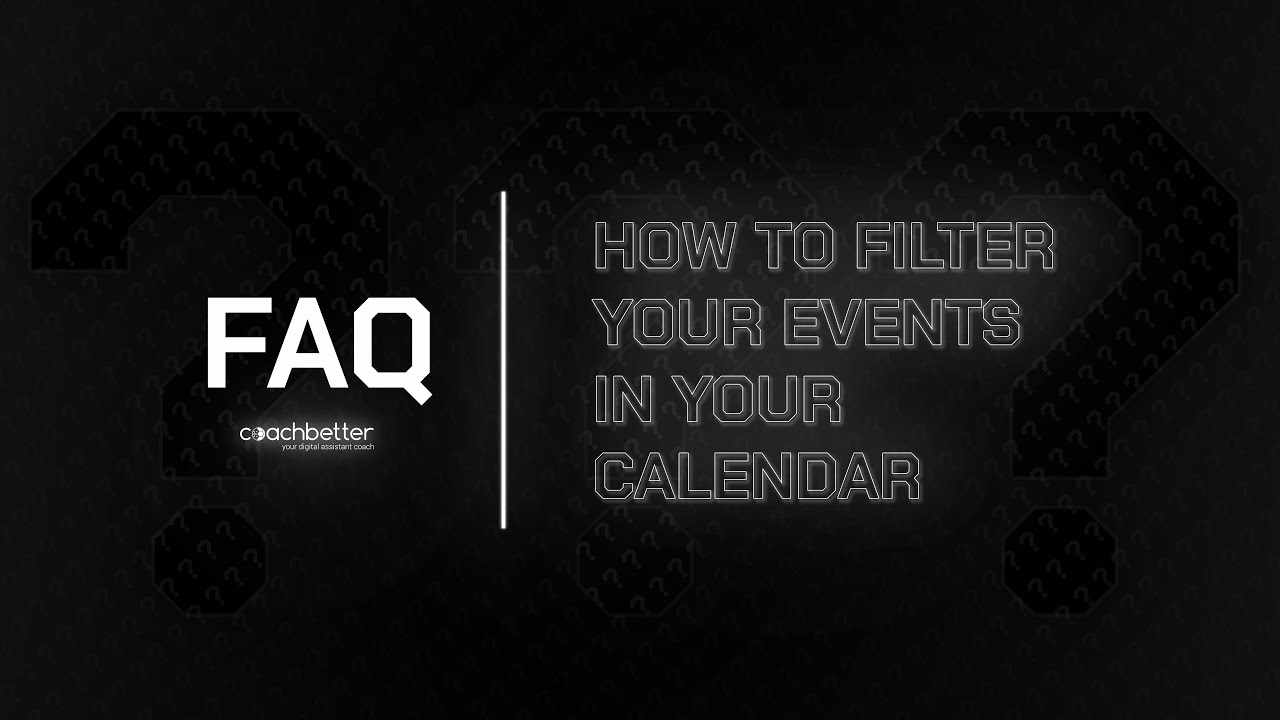 FAQ How To Filter Events In Your Calendar YouTube faq-how-to-filter-events-in-your-calendar-youtube