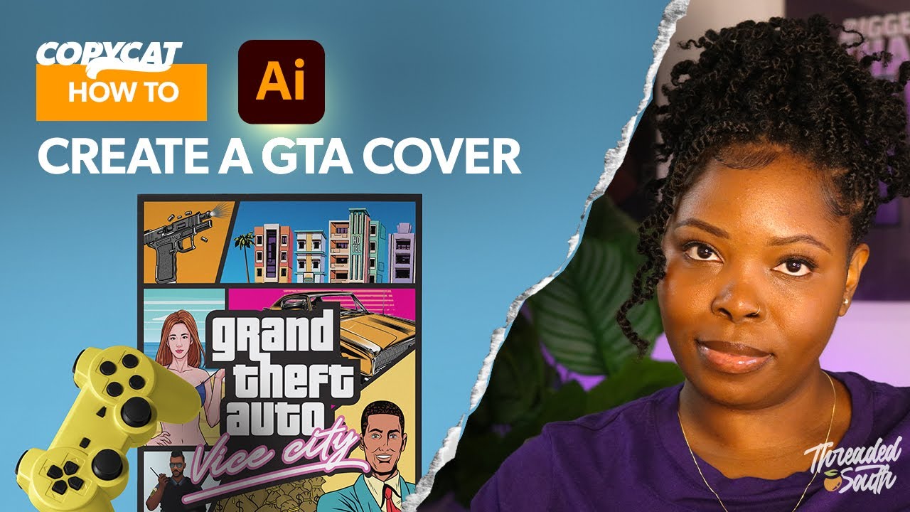 Adobe Illustrator Tutorial - How to Create an Awesome Grand Theft Auto ...