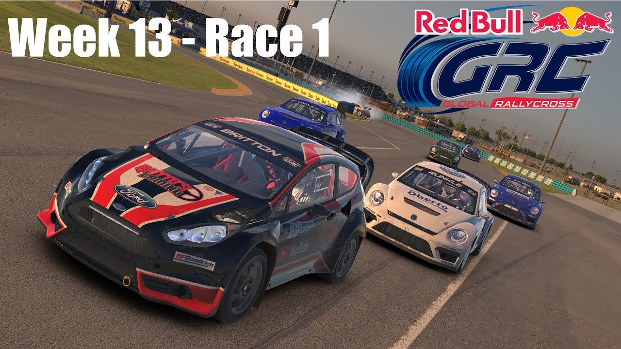 iRacing - Red Bull GRC Rally Cross Ford Fiesta RS WRC @ Daytona Long ...