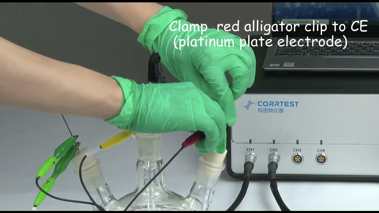 Pitting Corrosion measurement using multichannel potentiostat - YouTube