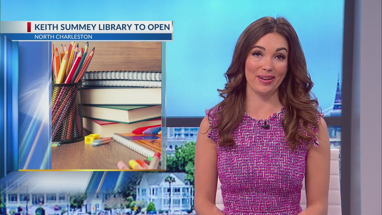 Keith Summey Library set to open in April - YouTube