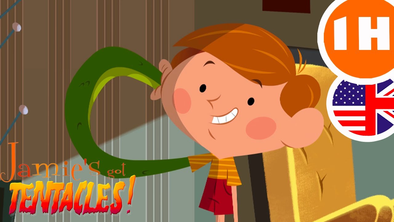 Jamie's got tentacles - 1 hour compilation ! Cartoons for kids - YouTube
