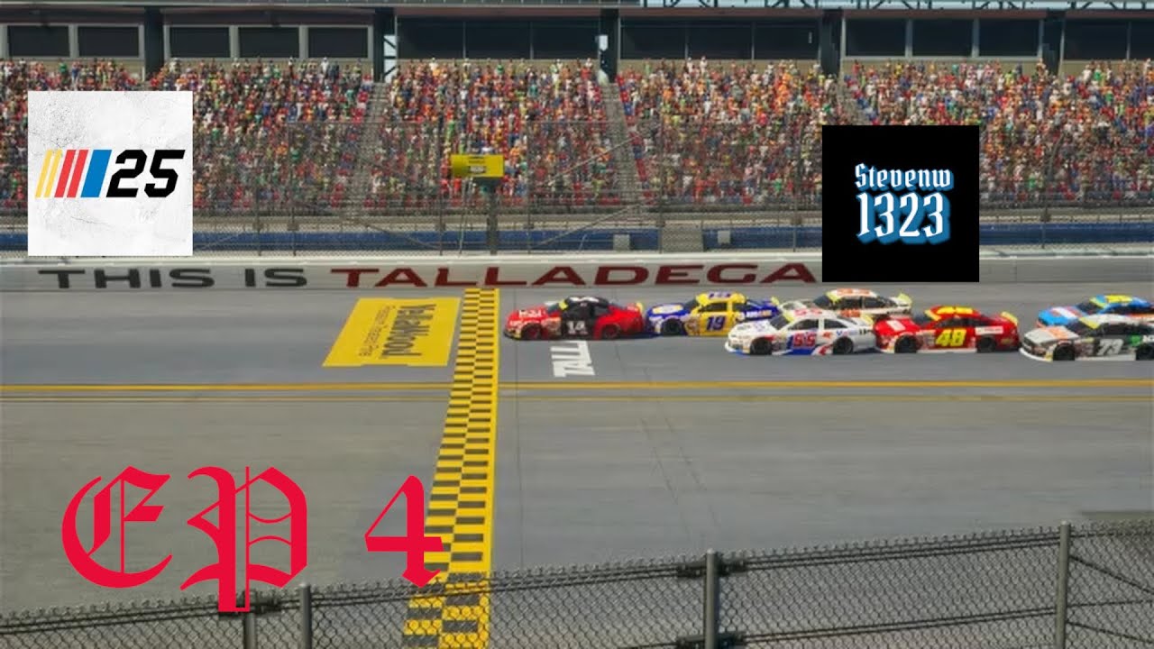 WINNING SPEED NASCAR 25 CAREER EP 4 - YouTube