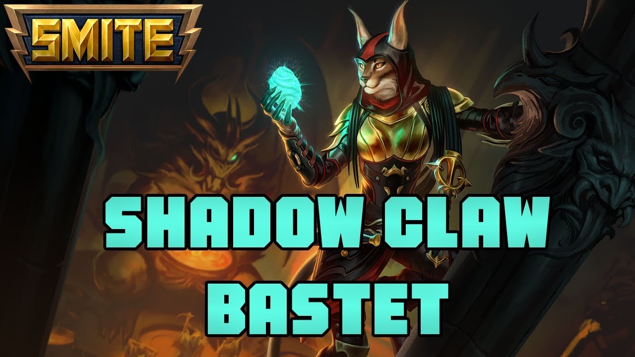 SMITE-Skin Vorstellung Shadow Claw Bastet / GERMAN Patch 5.15 - YouTube
