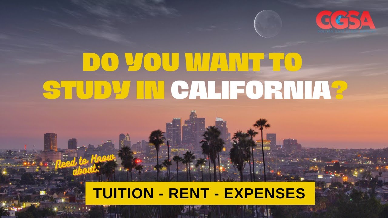 Study in California! How much does it cost to study in California - YouTube