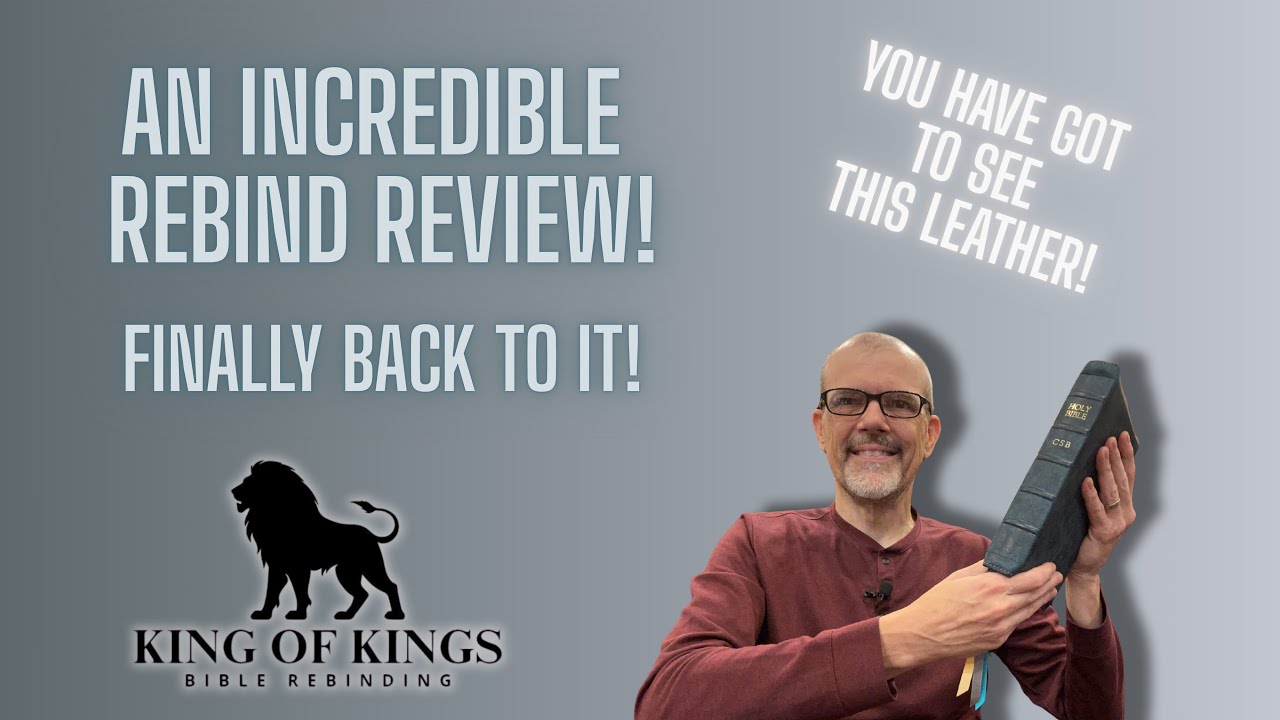 We’re Back! An Amazing Rebind Review - YouTube