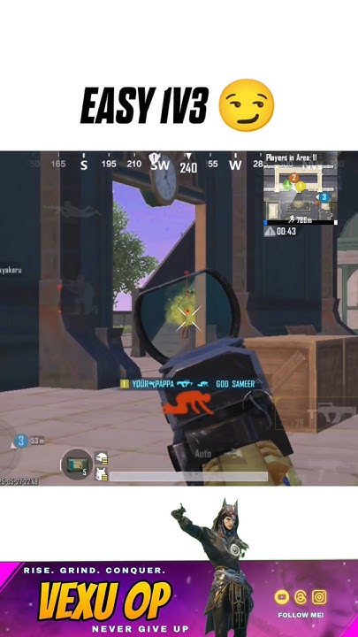 INSANE 1v3 Groza Clutch! 🔥 | BGMI OP Moments! #bgmi #bgmihighlights - YouTube