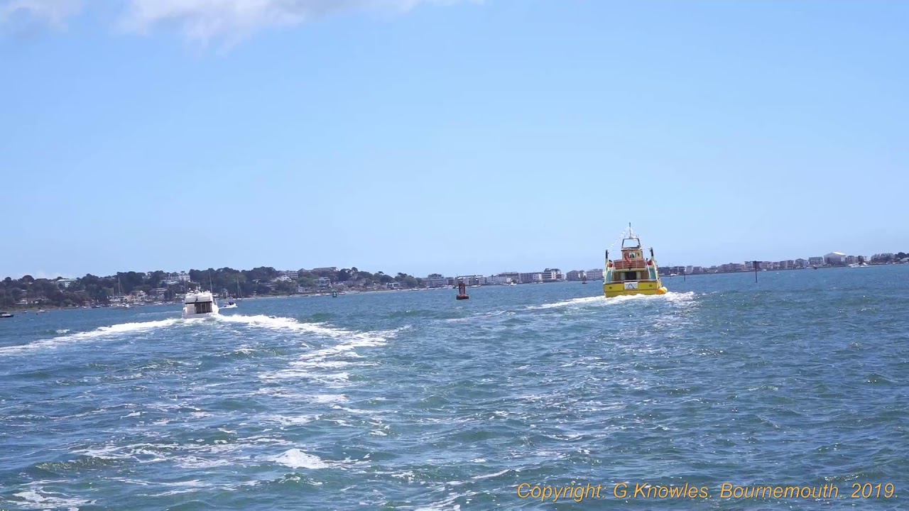 Poole Town and Quay in June 14th 2019, a Boat Trip around Poole Harbour ...