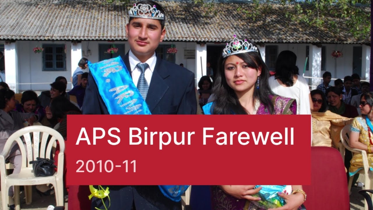 APS Birpur Farewell 2010-11 - YouTube