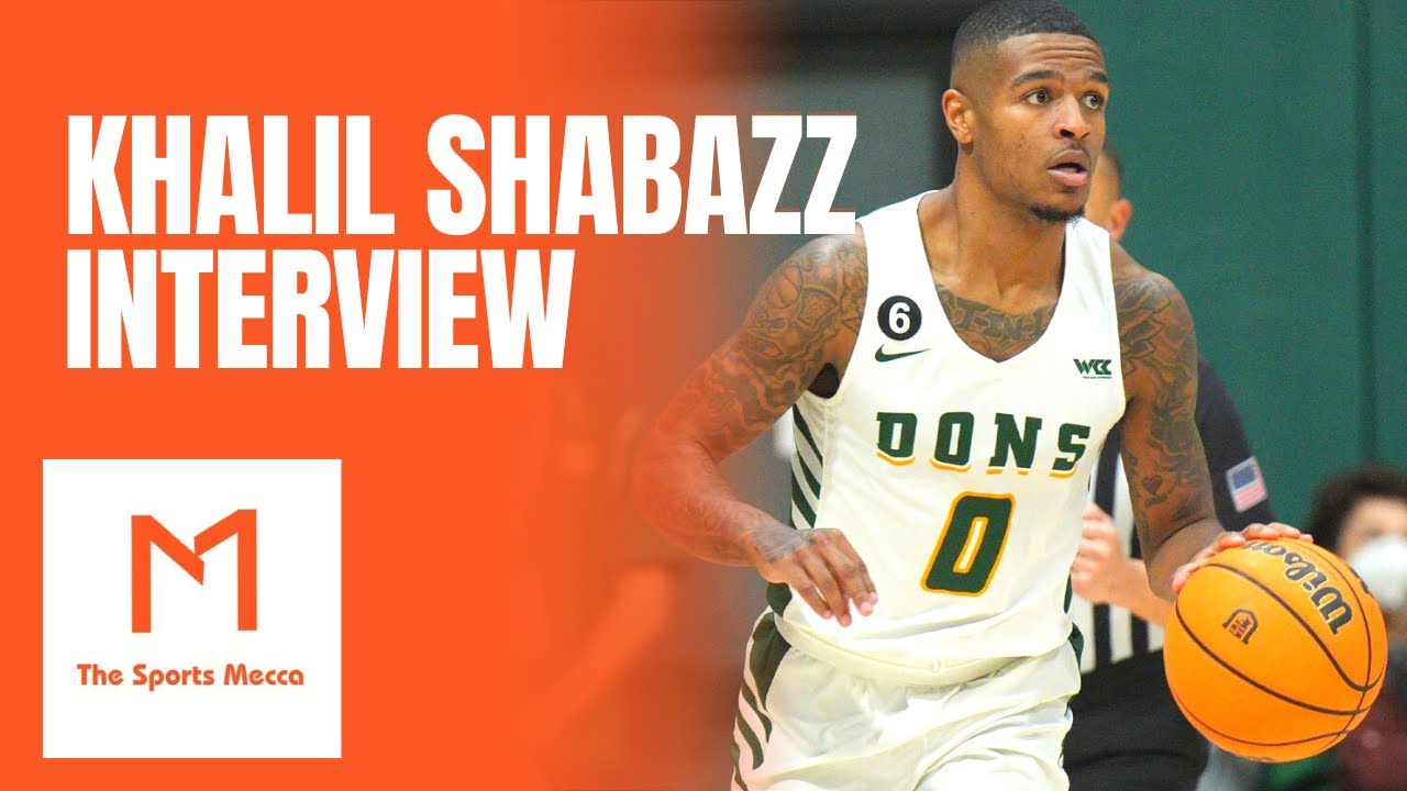 Khalil Shabazz Interview - San Francisco Dons Men's Basketball Player ...
