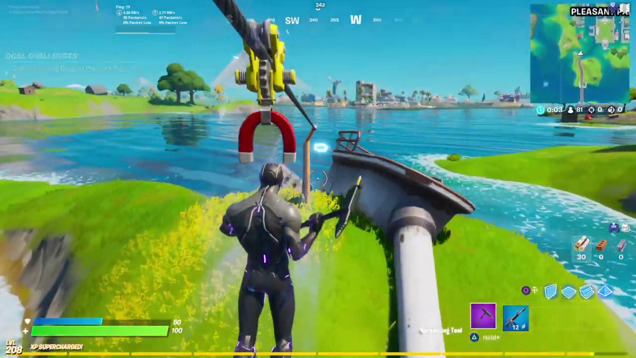 How to Collect Floating Rings at Pleasant Park! (Fortnite Battle Royale ...