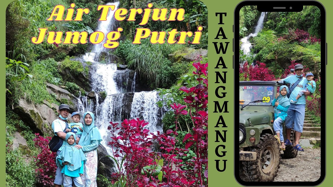 Wisata Air Terjun Jumog Putri Tawangmangu - YouTube