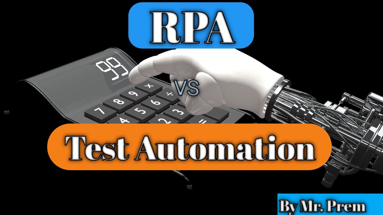 What is RPA ? What is difference between RPA and Test Automation - YouTube