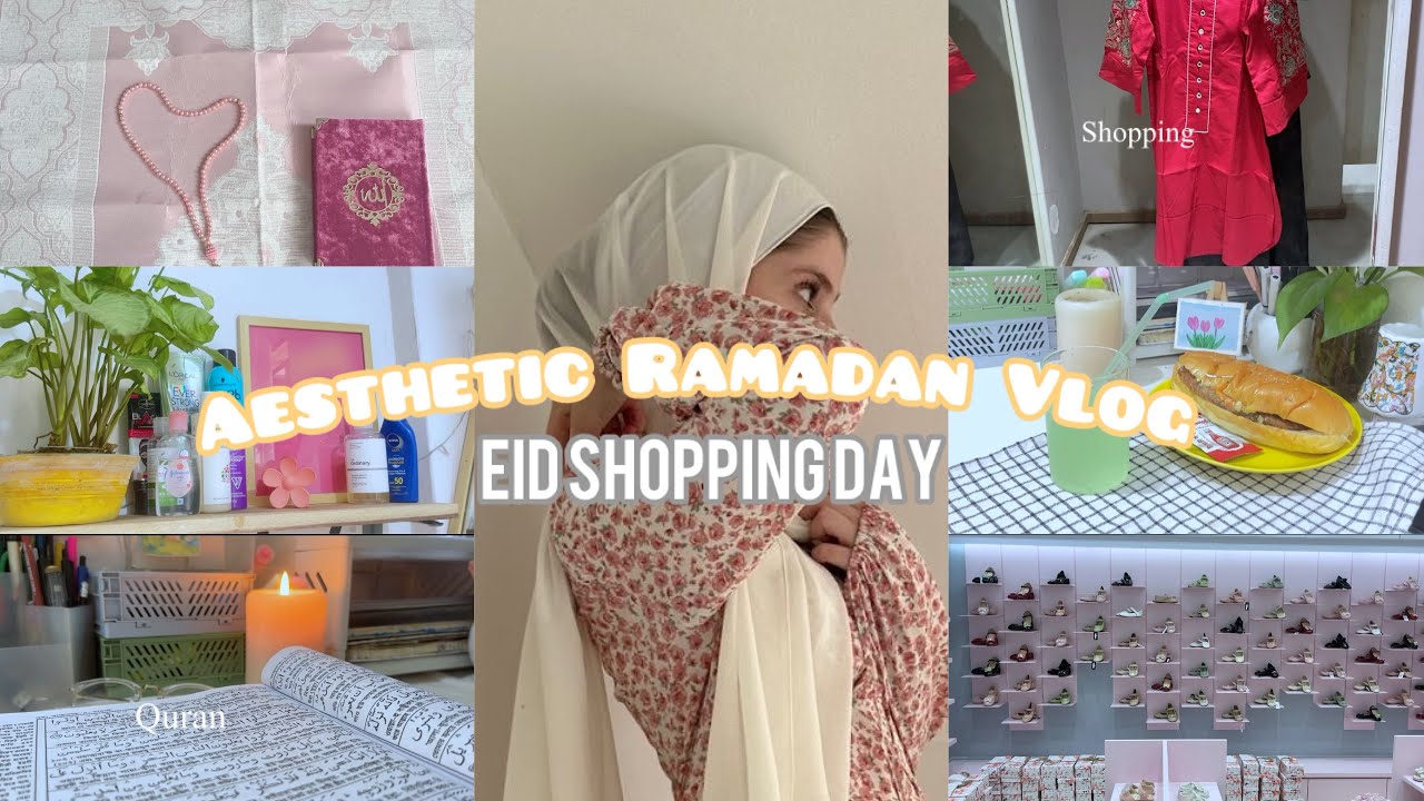 Ramadan Vlog 2024 🌙 | Eid Shopping, a productive day in my life ...