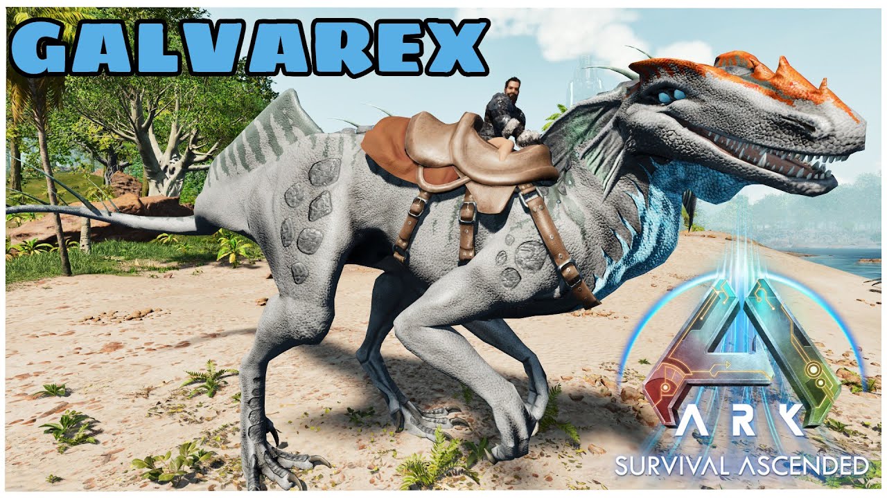 What Monster They Cooked Up In The Lab "GALVAREX" | Ark Ascended - YouTube