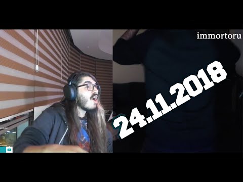 Twitch En Çok İzlenen Klipler 24.11.2018 (KOMIK ANLAR,  IMMORTORU TWERK YAPIYOR,)