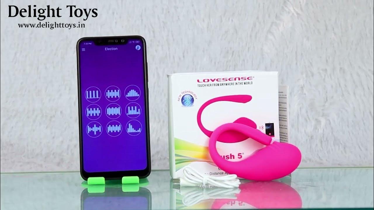 Dolp Lovesense App Vibrator | Buy Sex Toys Online in India | Delight Toys - YouTube