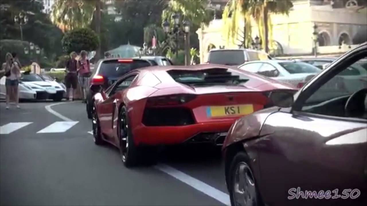 KSI LAMBORGHINI SPOTTED IN MONACO - YouTube