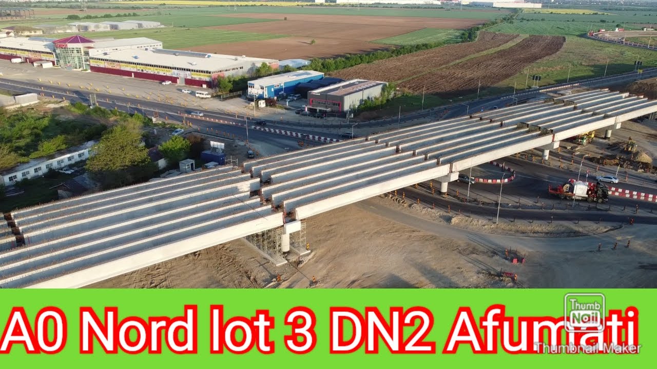 [24 APR 2025] AUTOSTRADA A0 NORD LOT 3 DN2 AFUMATI CCECC. - YouTube