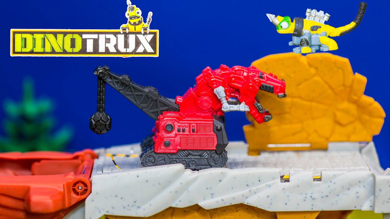 DINOTRUX Netflix Dreamworks Dinotrux Ty Rux Construction Set Dinotrux ...