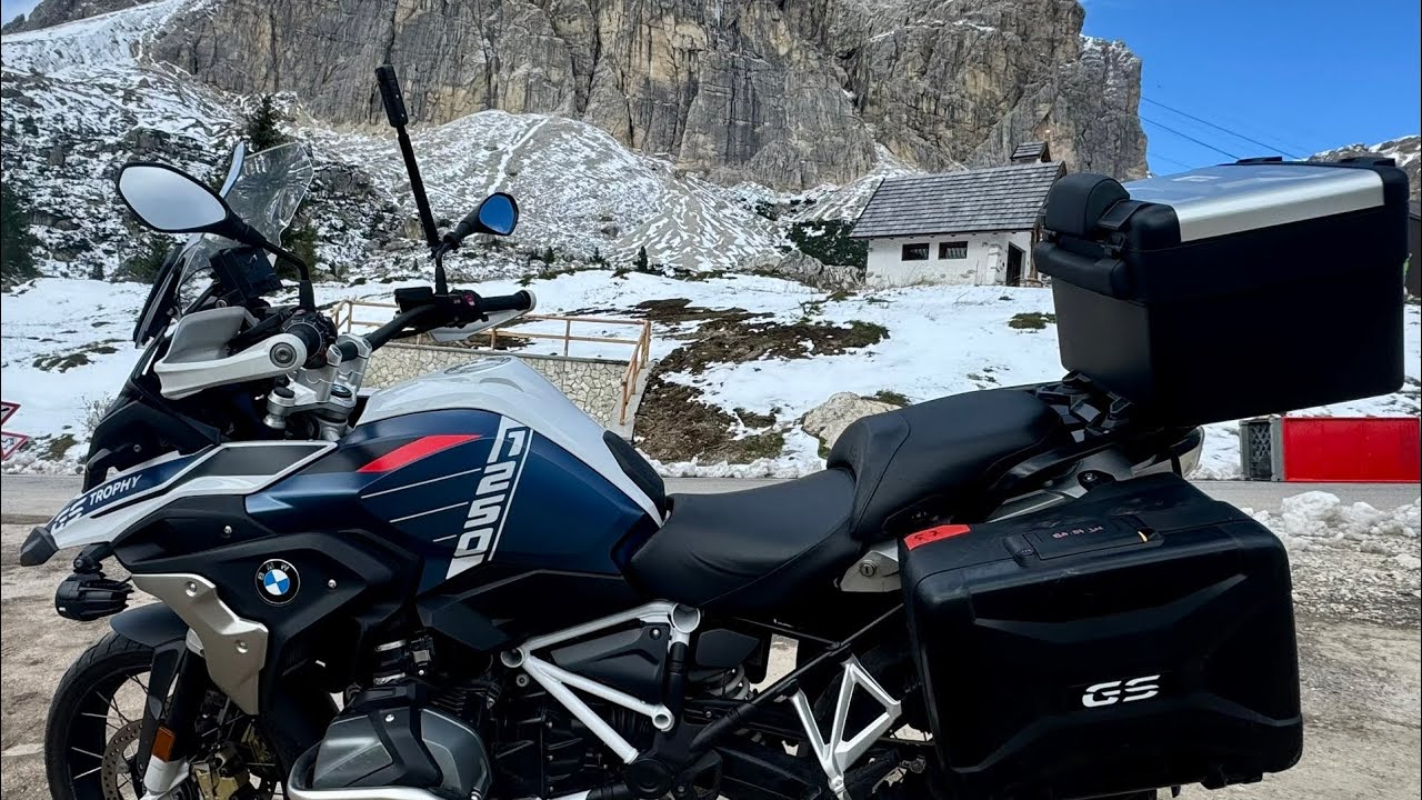 Italian Dolomite Mtns on BMW GS1290. September 2024 - YouTube