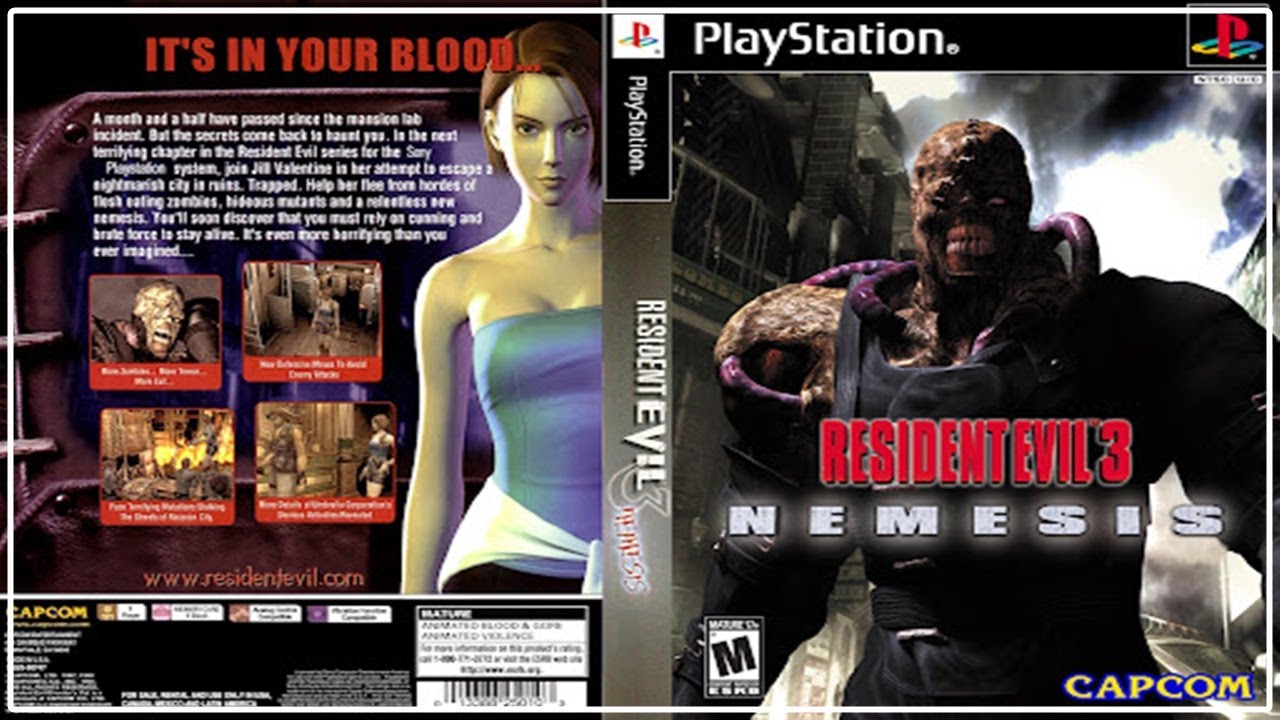 Resident Evil 3 PS1 - Introdução da História - Dublado e legendado em ...