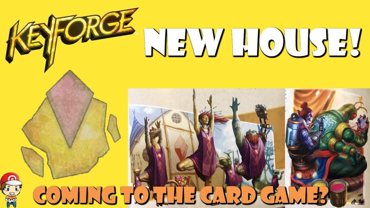 New Keyforge House! The Inspired! Coming to the Card Game? - YouTube