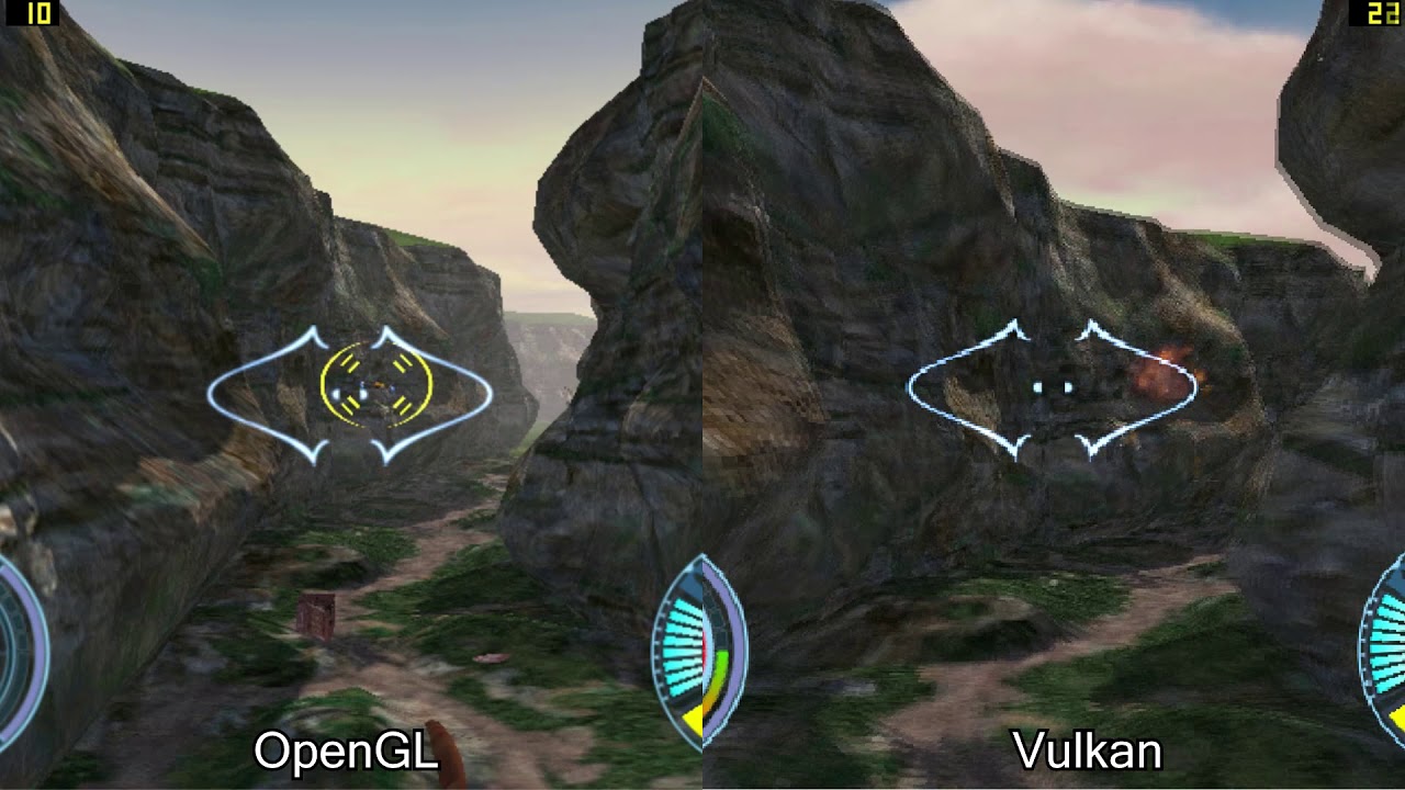 Showcase - Comparação de performance: Star Wars Starfighter OpenGL x ...