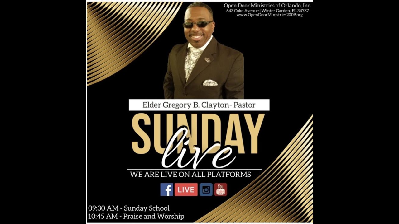 06/09/24- Not Fame, Not Fortune, but Faith-- Pastor Gregory B. Clayton ...