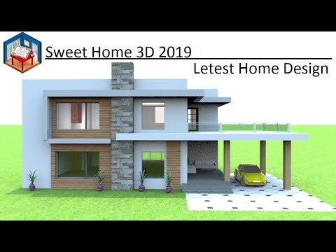 2019  House Design making in Sweet Home 3D Complete Project