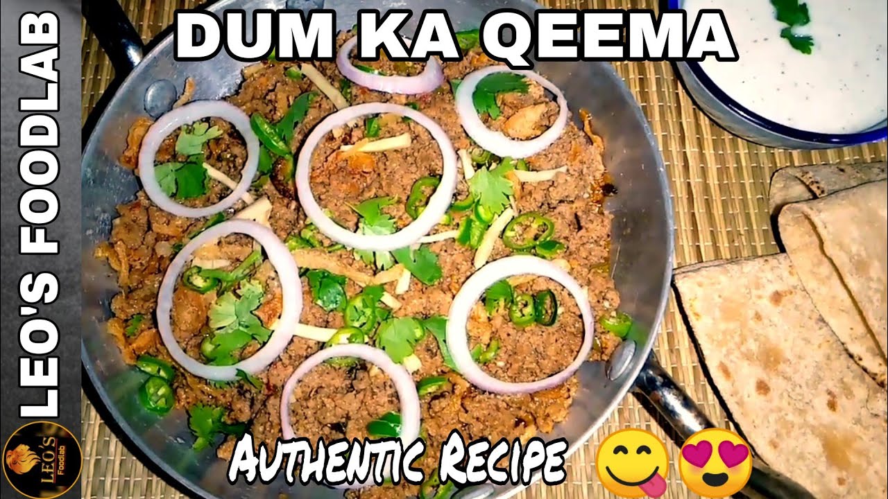 Beef Dum Qeema Recipe ||recipe of dum ka qeema in english || - YouTube