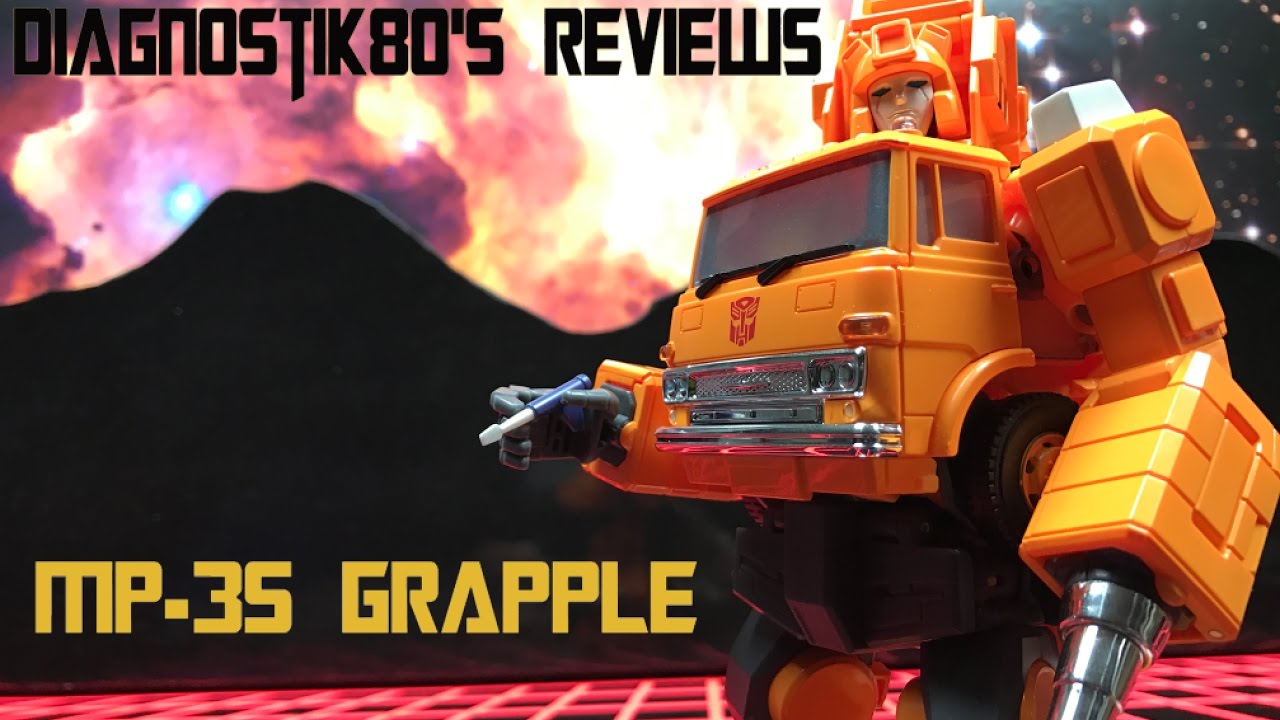 Diagnostik80's Reviews: Transformers MP-35 Grapple - YouTube