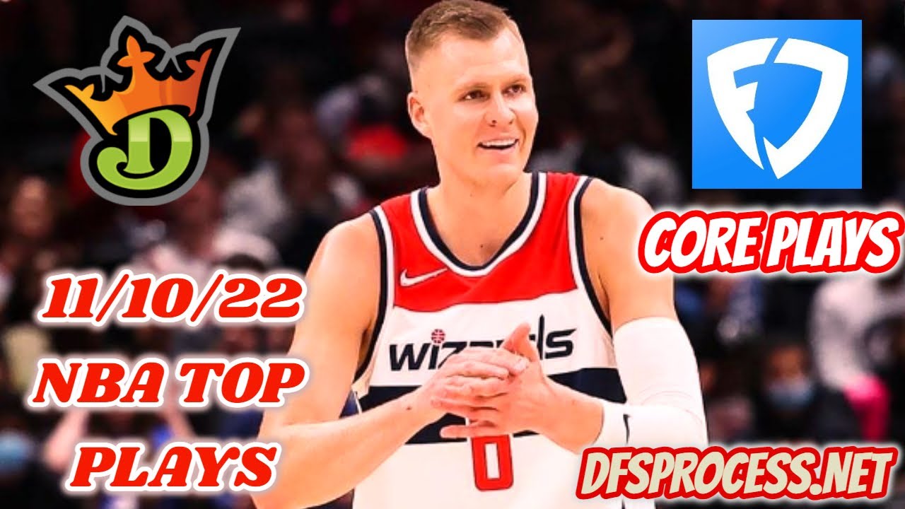 DRAFTKINGS & FANDUEL NBA 11/10/22 CORE PLAYS (363 on DK!) - YouTube