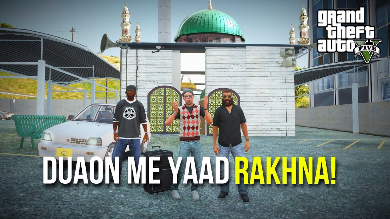 ASHRAF BHAI DROPS ABID TO THE MOSQUE! | GTA 5 MODS GAMEPLAY - YouTube