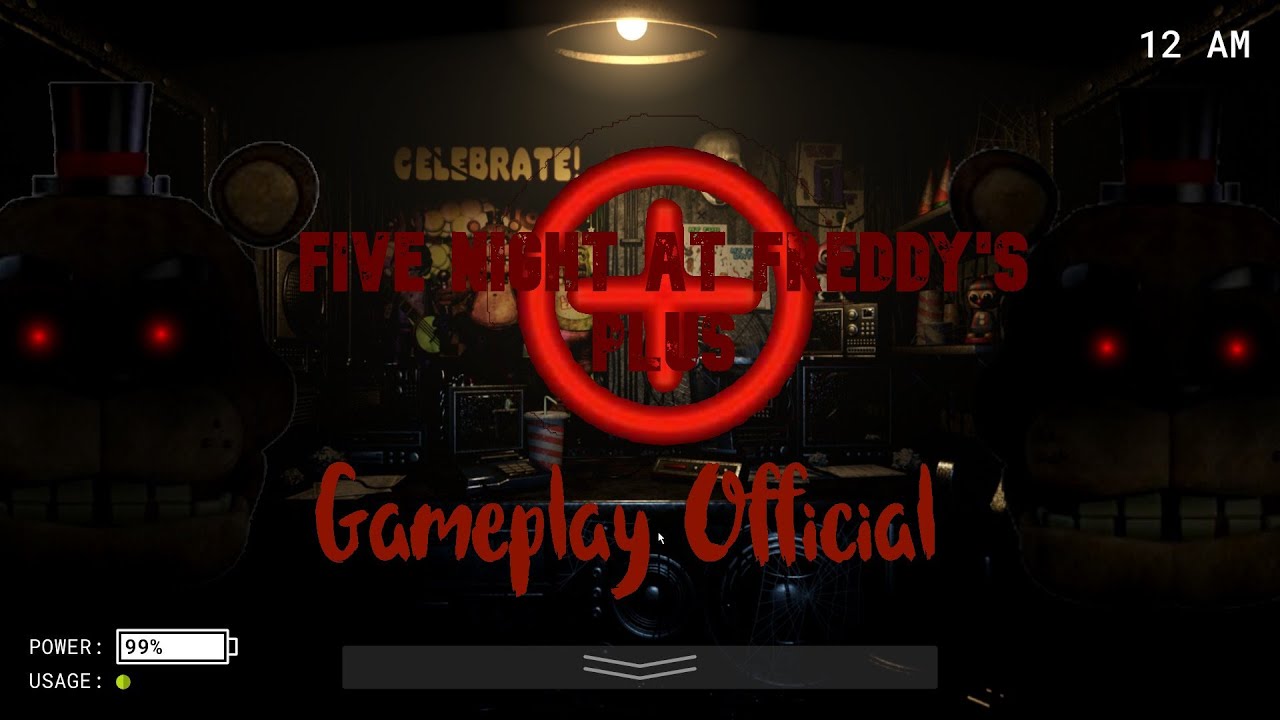 Gameplay de fnaf plus official - YouTube