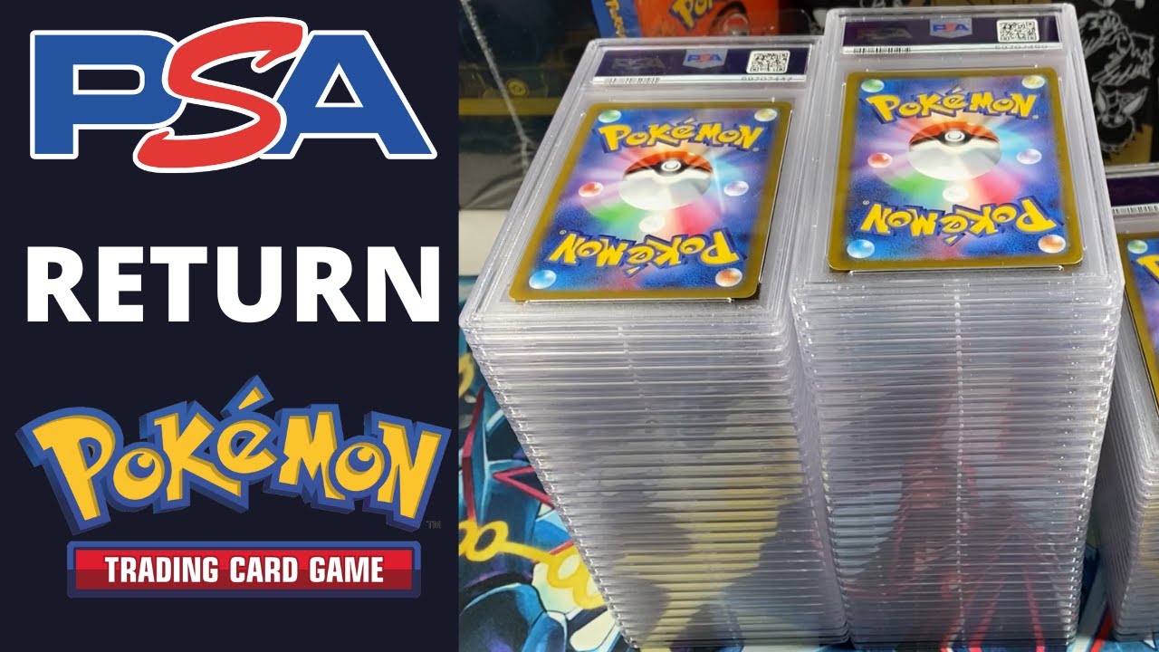 MASSIVE Graded Pokemon PSA Return - YouTube