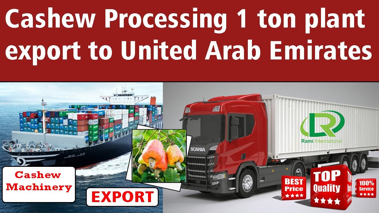 Cashew Processing Plant 1 Ton Project Export To United Arab Emirates ...