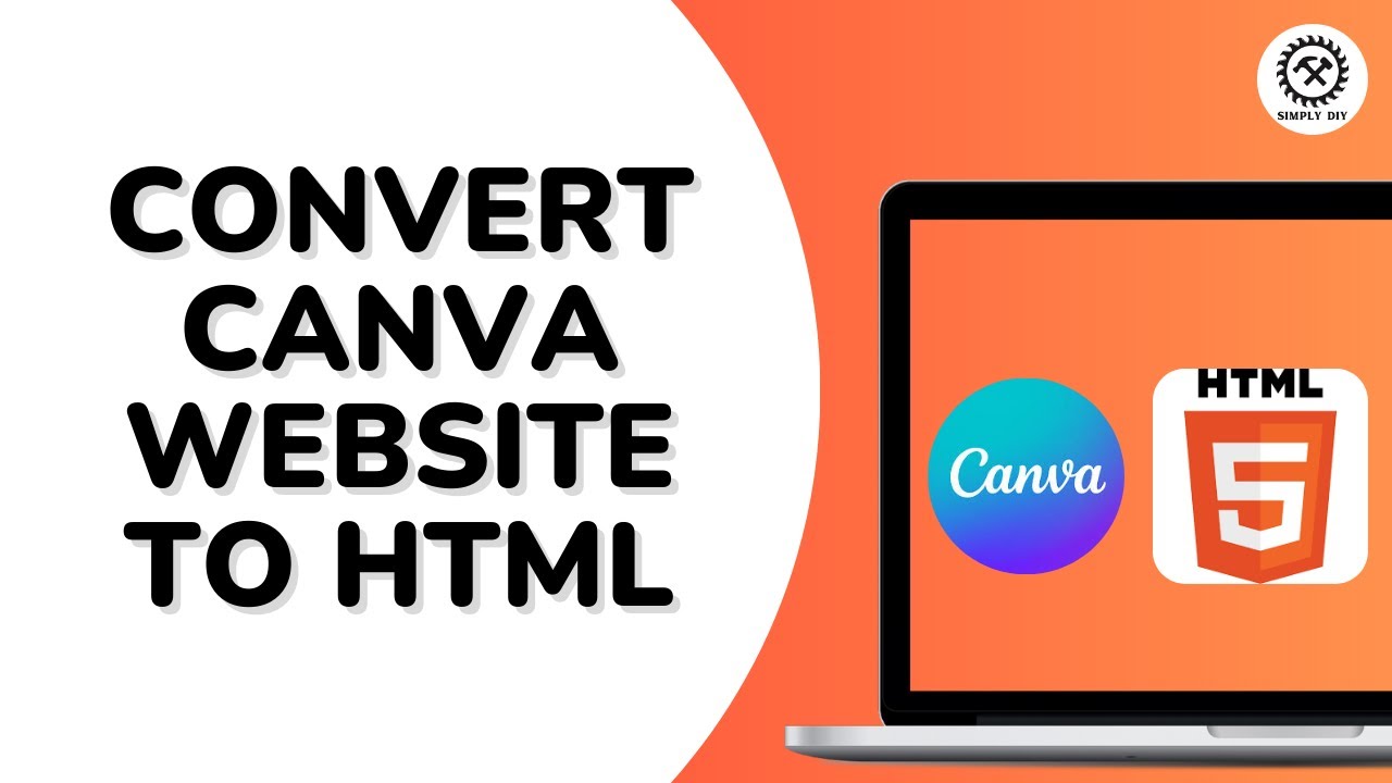 How to Convert Canva Website to HTML? - YouTube