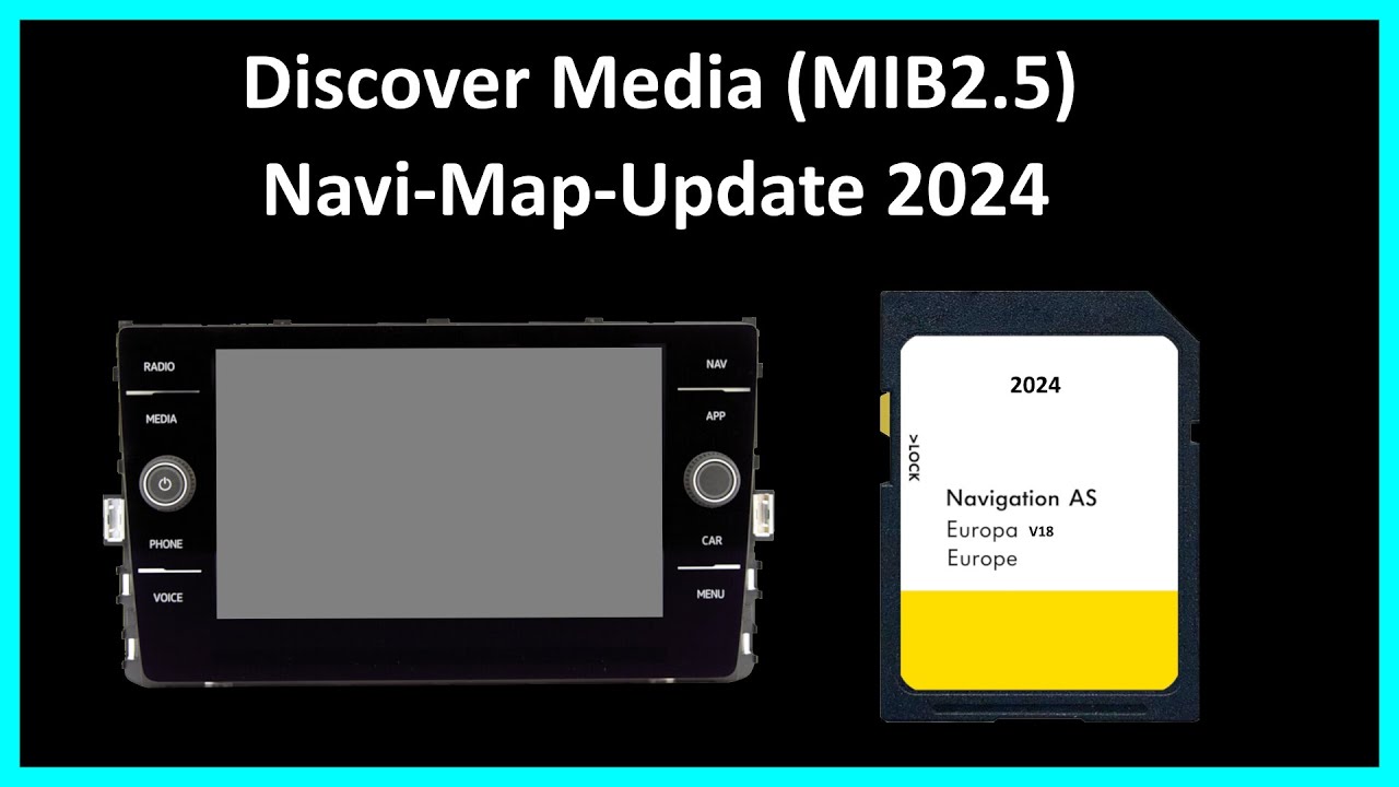 Discover Media MIB2.5 Navi Map Update 2024 - YouTube