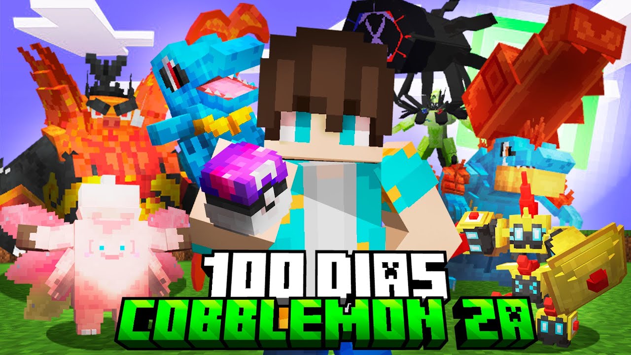 EU SOBREVIVI 100 DIAS COM AS NOVAS MEGA EVOLUÇÕES NO MINECRAFT ...
