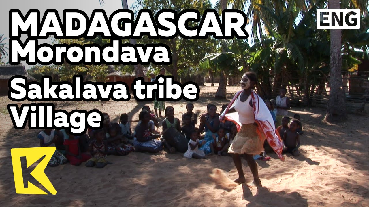 【K】Madagascar Travel-Morondava[마다가스카르 여행-모론다바]망길리, 사칼라바족 마을/Sakalava ...