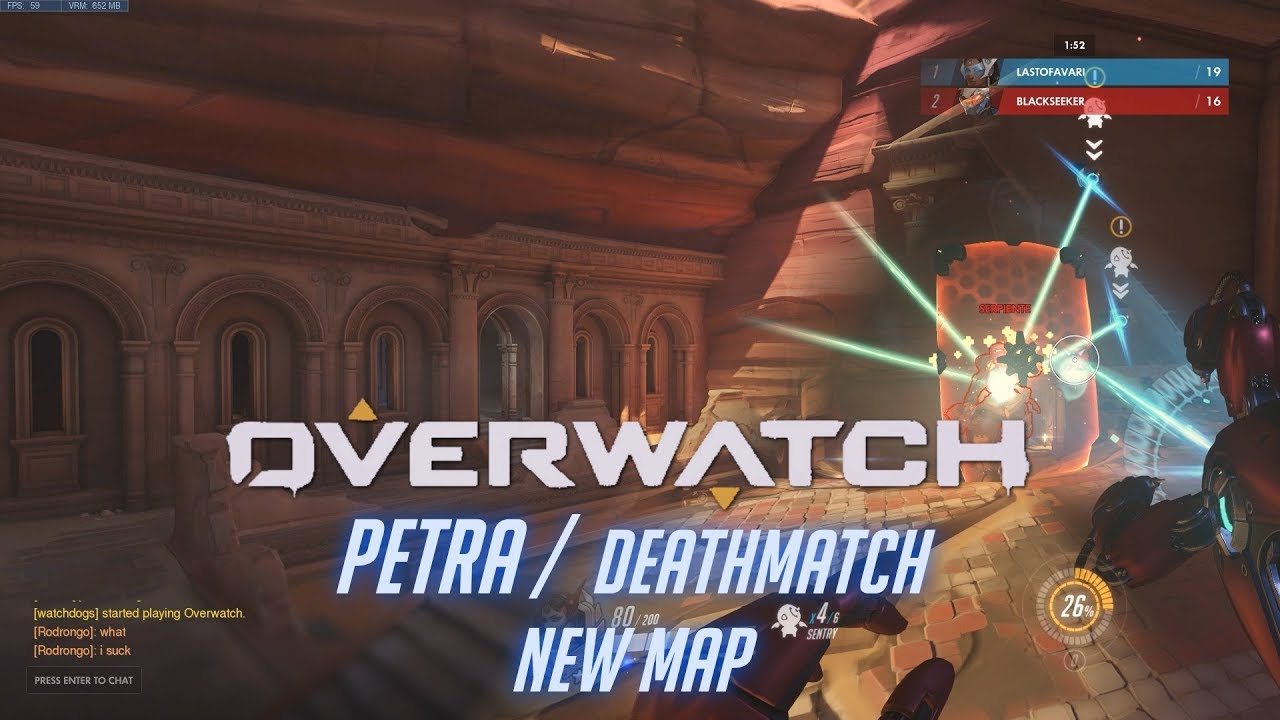 Overwatch - Petra / Deathmatch /// New Map [No Commentary] - YouTube
