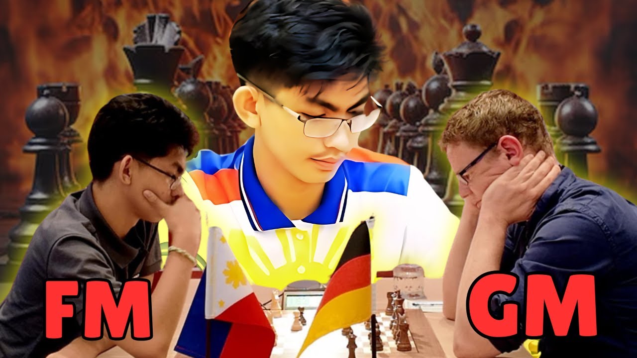 FILIPINO FM Christian Gian Karlo Arca, Pinisak Si Super Jan Gustaffson Sa Bangkok Intl. Open ...