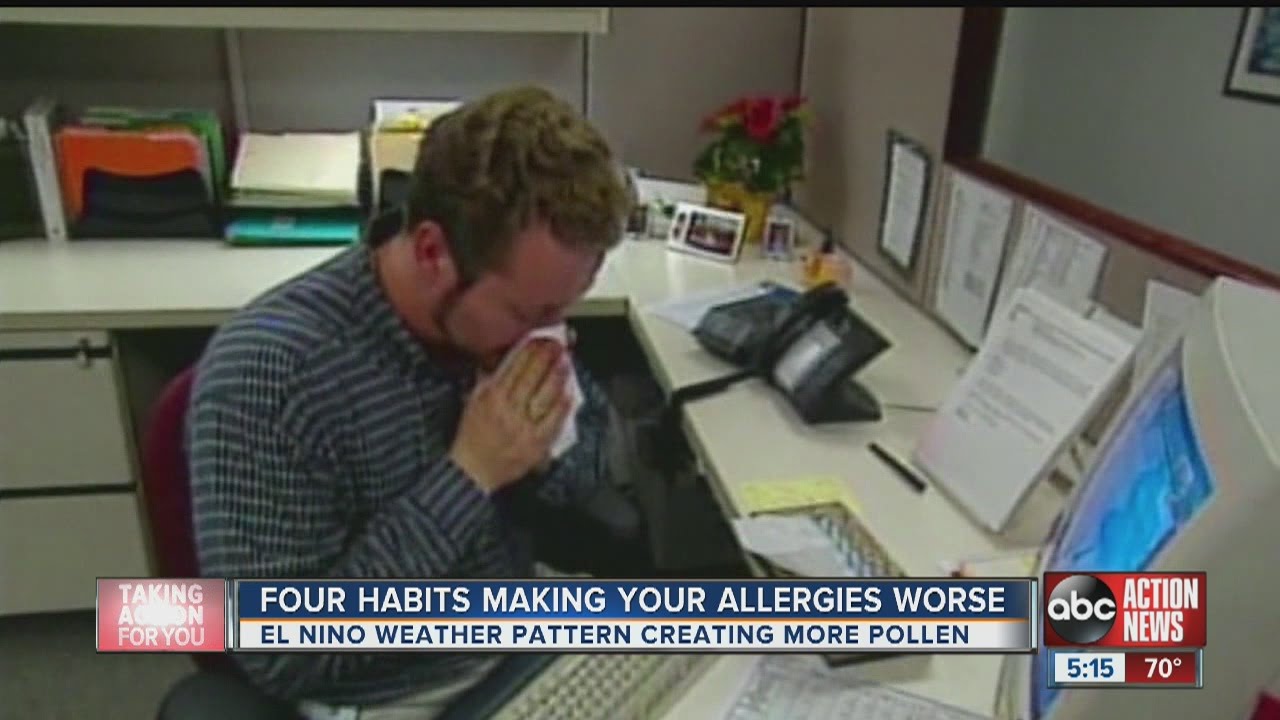 Four every day habits that are making your bad allergies even worse ...