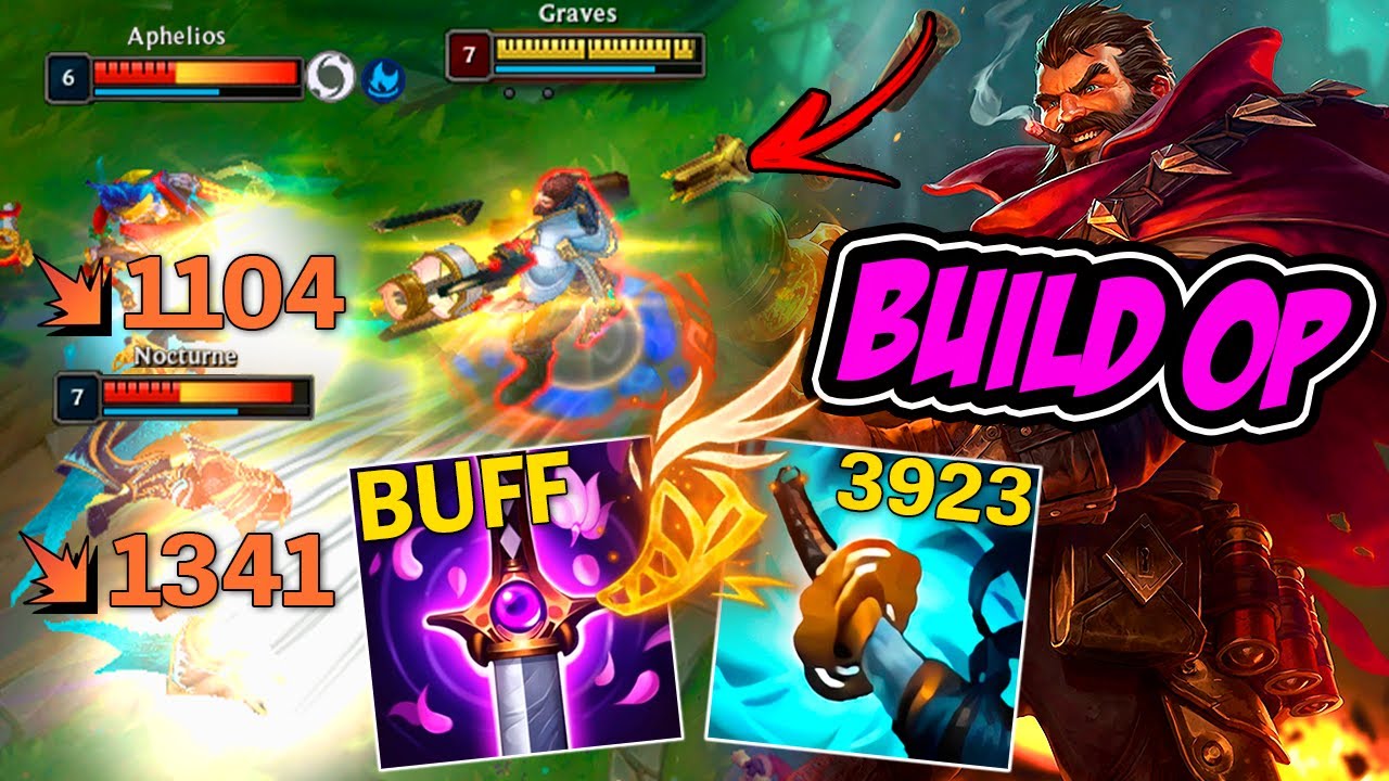 ESSA NOVA BUILD FULL CRÍTICO DO GRAVES É EXTREMAMENTE OP - LEAGUE OF ...