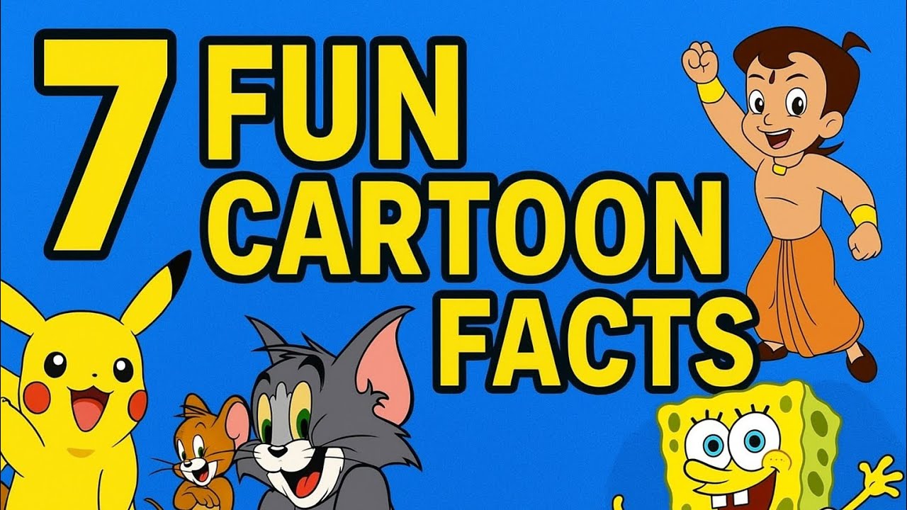 Top 7 Cartoon Secrets 🤫 | Funny & Amazing Facts for Kids - YouTube