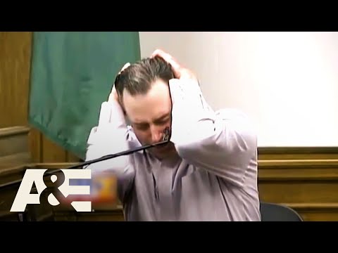 Murderer Cries Describing Murder Scene Then Claims No One Suffered | Court Cam | A&E